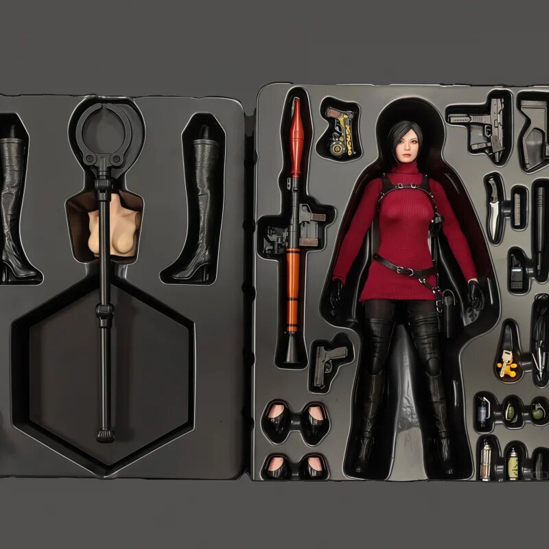 Коллекционная подвижная фигурка Brotoys 1/12 Ада Вонг (персонаж Resident Evil) Lr011, модель для подарков и аксессуаров