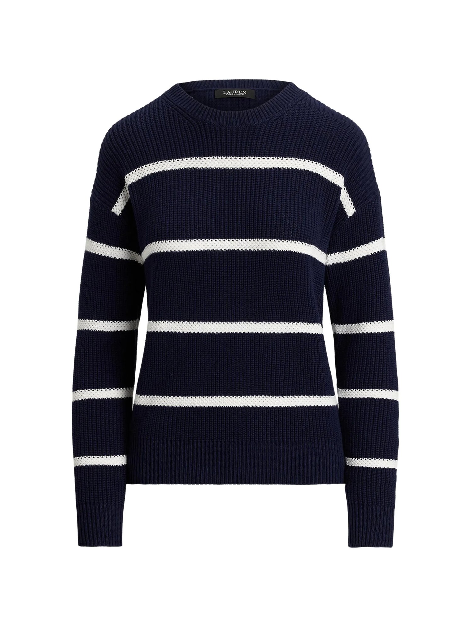 Свитер Striped cotton-knit sweater