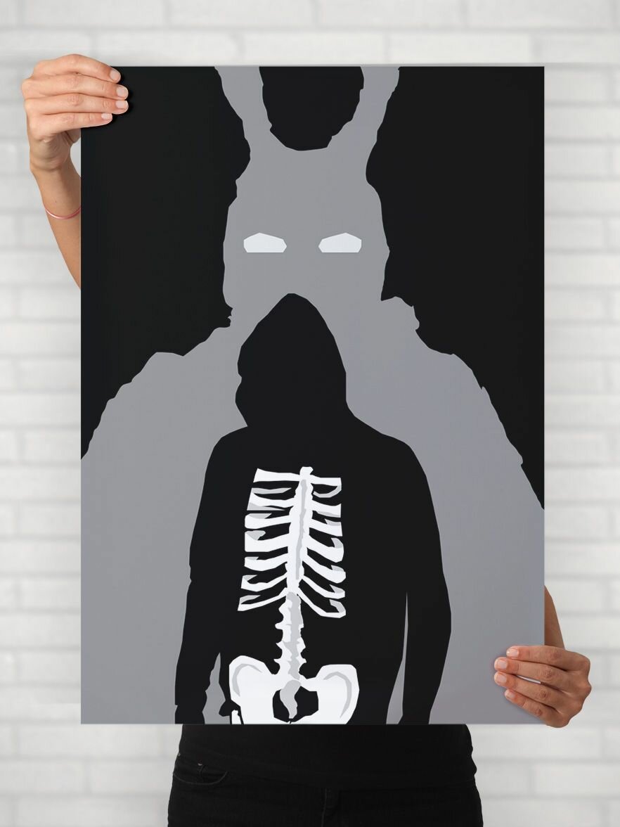 Плакат на стену для интерьера Donnie Darko (Донни и Фрэнк 10) - Постер по фильму кино формата А1 (60x84 см)
