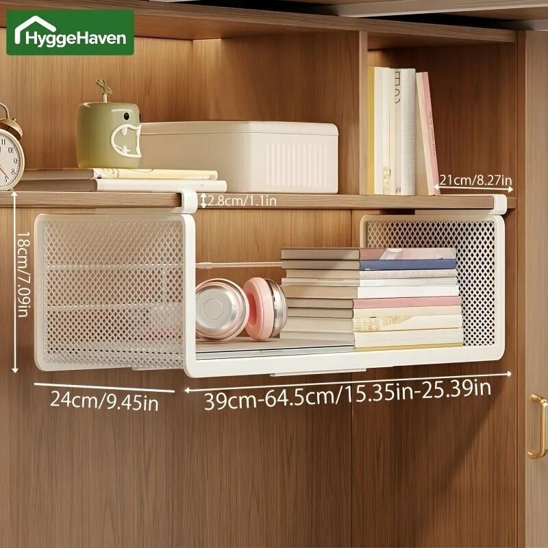 HyggeHaven Полка для кухонной мебели Настольная Прямая, 40х25х18 см, 1 шт.