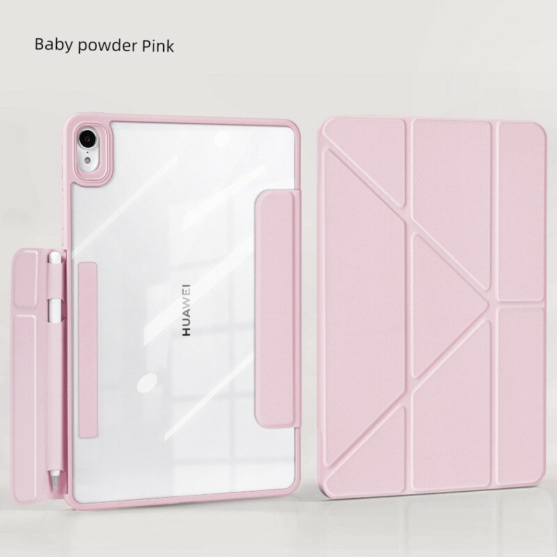 Huawei MatePad Air 11.5" 2023 матовая редакция с магнитным разделением, встроенная подставка для ручек, розовый