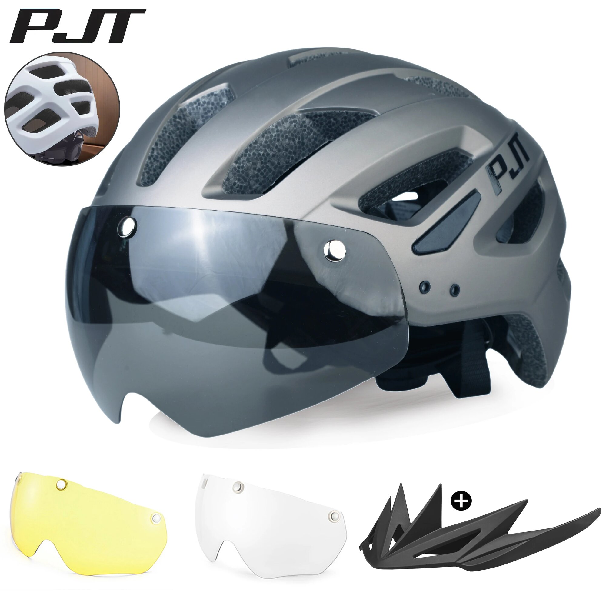 Велошлем PJT P11A-Titanium 4шт