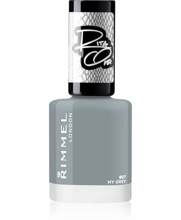 Лак для ногтей Rimmel 60 Seconds By Rita Ora, оттенок 807 My Grey, 8 мл