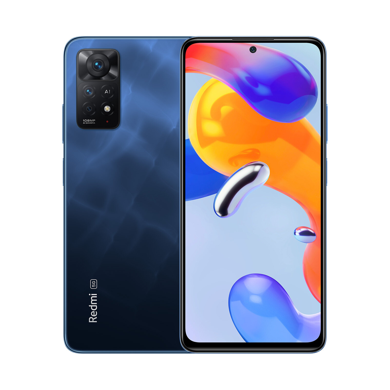 Смартфон Xiaomi Redmi Note 11 Pro 5G 8/128Gb синий<2SIM 6.67" 8х2.2ГГц 2400х1080 108/8+16Мп And11>