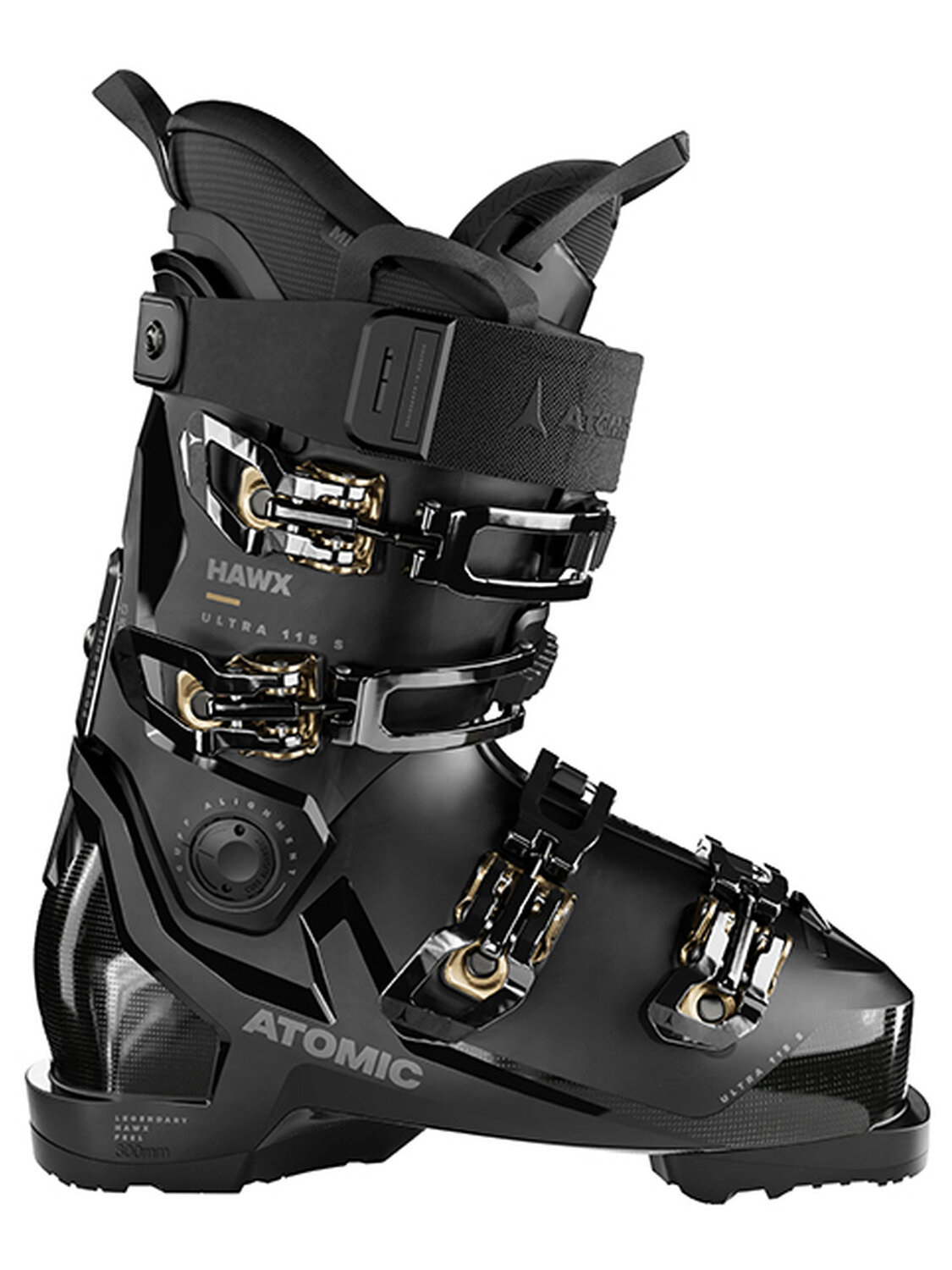 Горнолыжные ботинки Atomic Hawx Ultra 115 S W GW Black/Gold 24/25 , для женщин , черный
