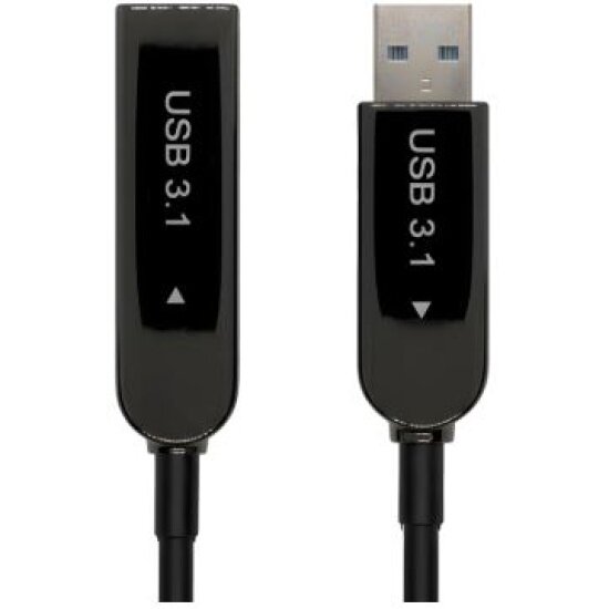 Удлинитель интерфейса Filum FL-AOC-USB3.1AM-USB3.1AF-30M активный, оптический USB A 3.1 Gen2 male -