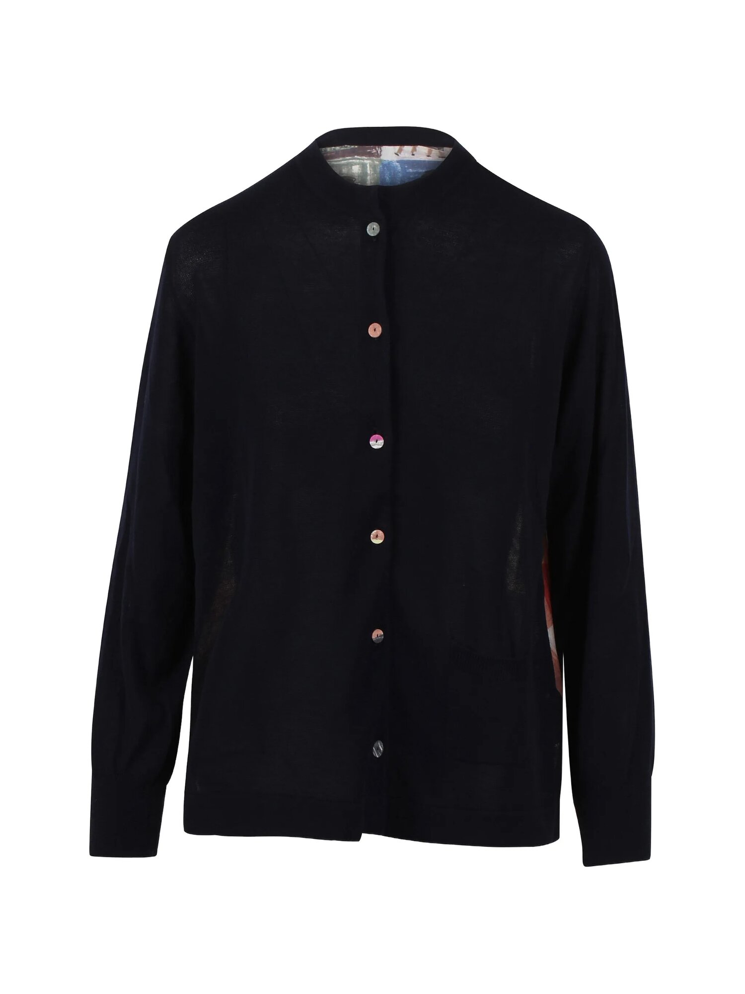 Кардиган YOSHI KONDO Graphic-print button-up cardigan