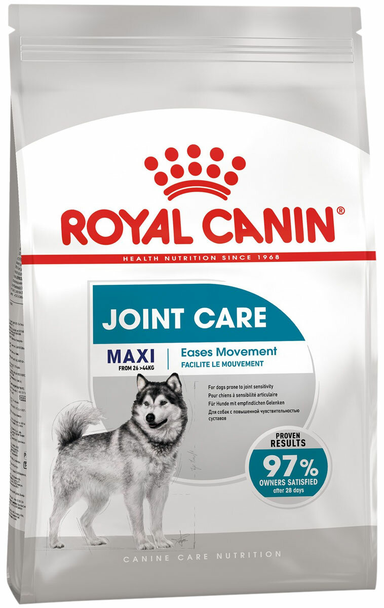Корм сухой Royal Canin Maxi Joint Care для взрослых собак крупных пород, при заболеваниях суставов, 10 кг