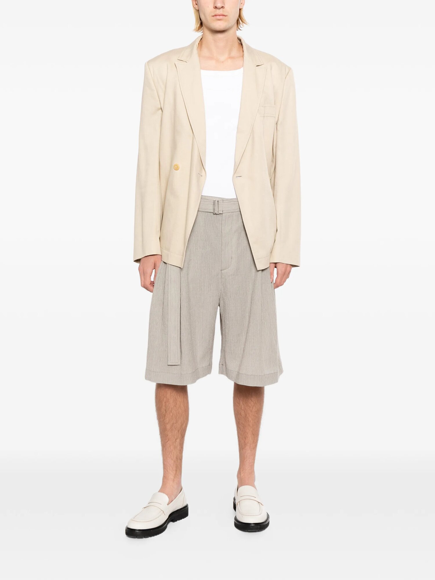 Шорты SONGZIO Pleated shorts, размер 50, разноцветный — фото 1