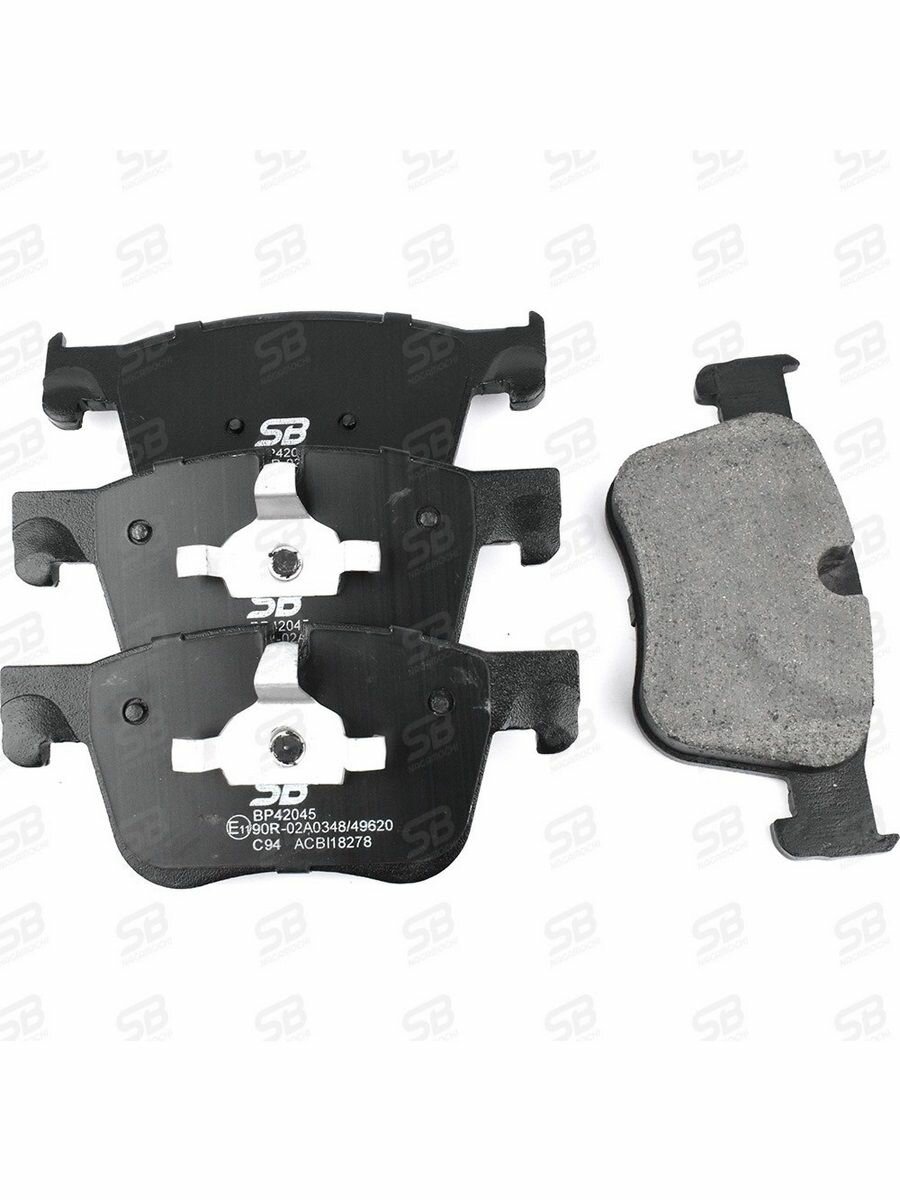 Колодки тормозные дисковые передние для а/м CITRO N C4 / Ситроен, SB NAGAMOCHI BP42045