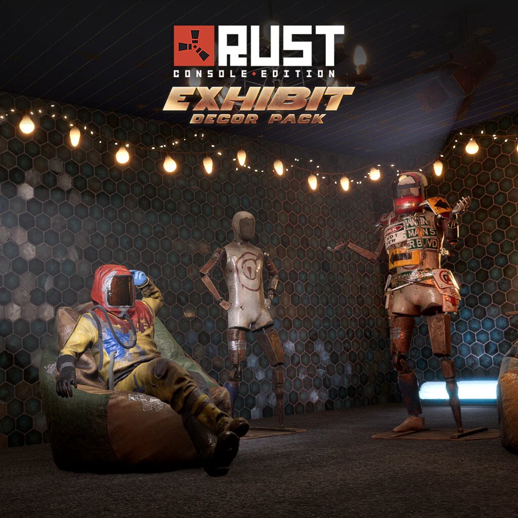 Дополнение Rust - Exhibit Decor Pack, цифровое издание PlayStation 5, регион Турция / код пополнения баланса