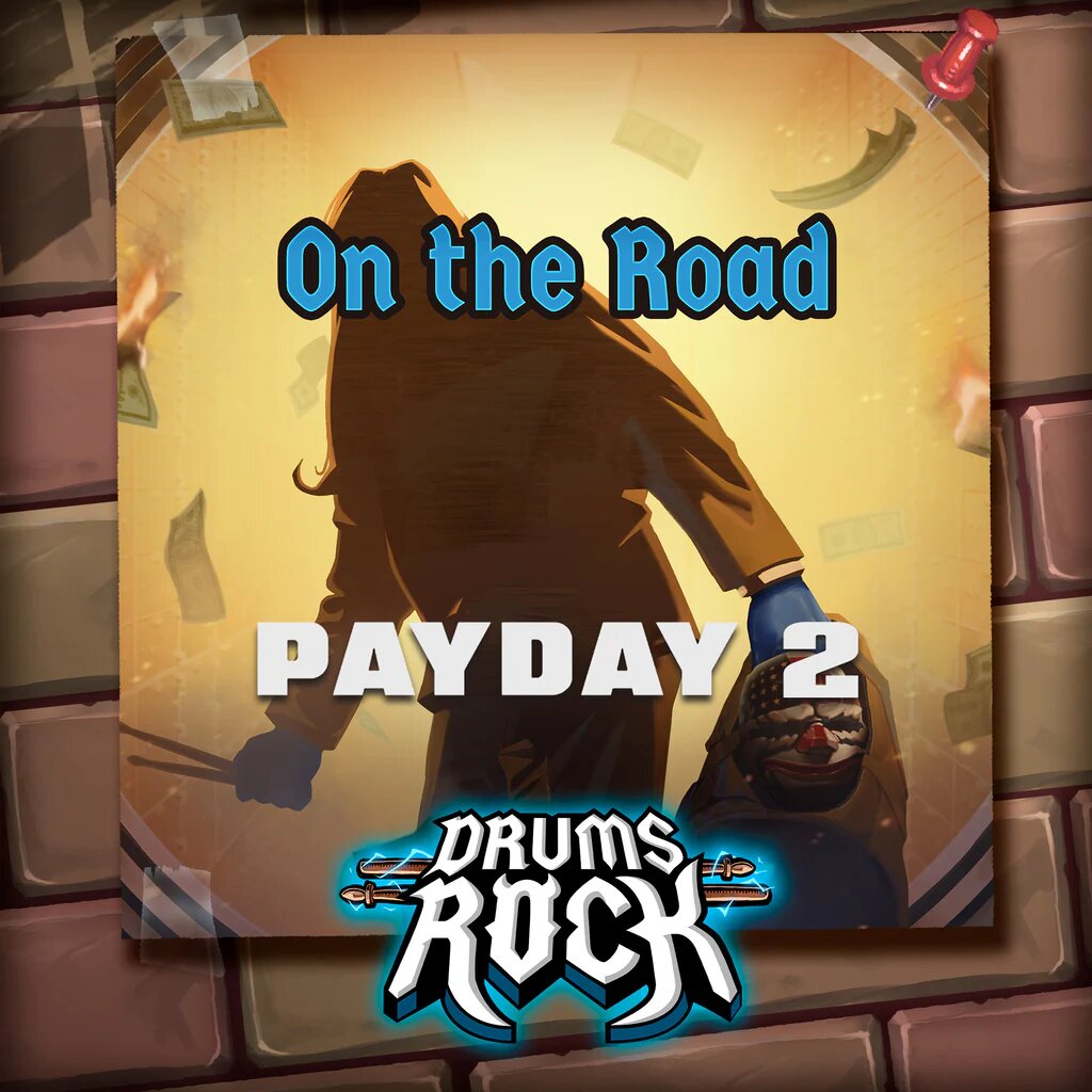 Дополнение Drums Rock: Payday2 - 'On the Road', цифровое издание PlayStation 5, регион Турция / код пополнения баланса