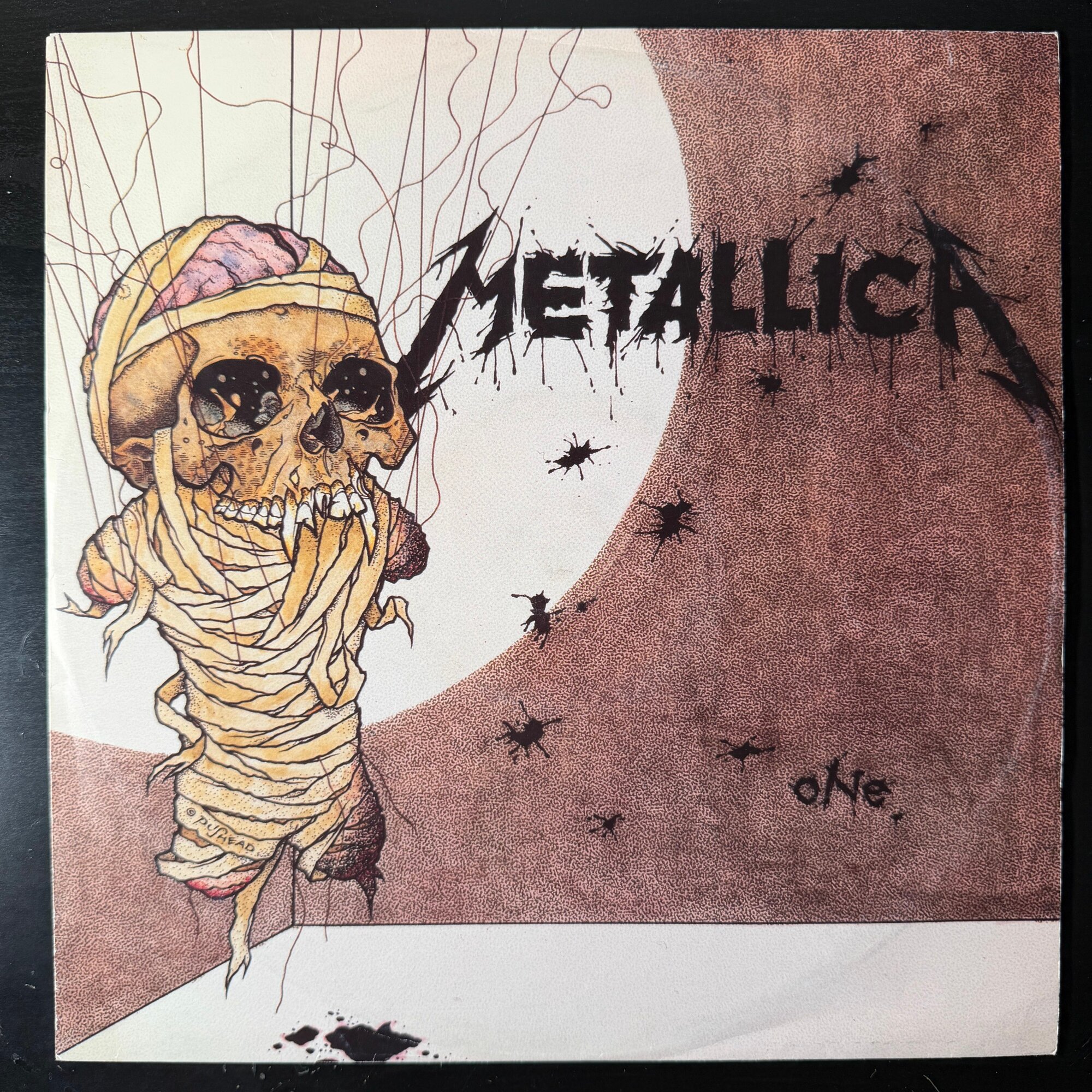 Виниловая пластинка Metallica One (Европа 1989г.) 12", 45 RPM