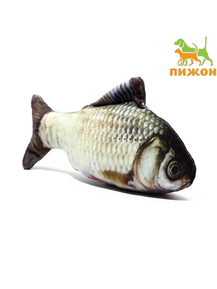 Развивающая игрушка для котов с мятой — Рыбка мечты