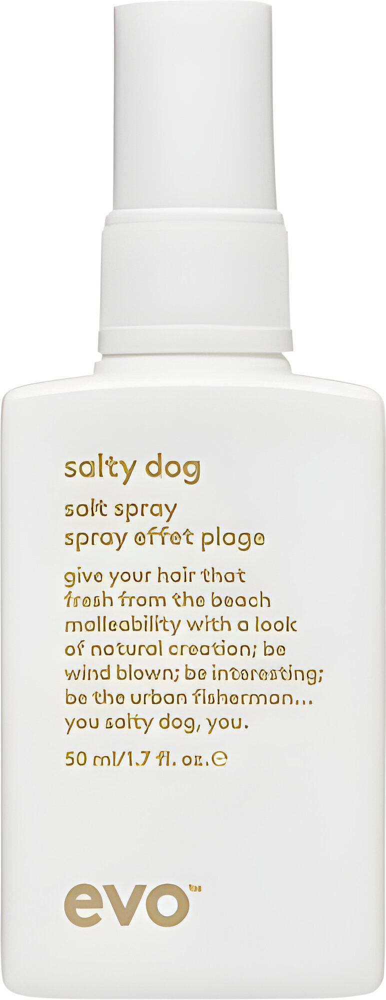 Evo [Пляжон(ка)] текстурирующий спрей, дорожный формат TRAVEL Salty dog salt spray 60ml