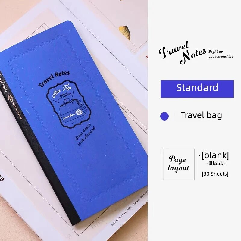 Запасной блок Fromthenon Travel Notebook Синий, Tvavel bag Standard