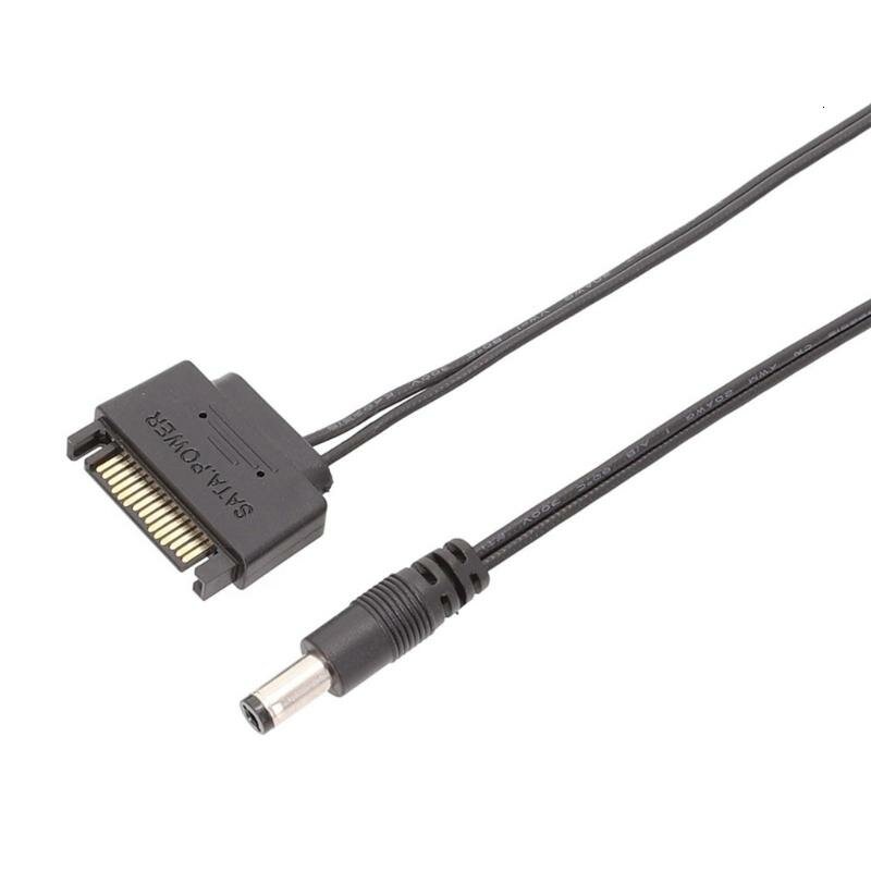 Кабель питания SATA–DC5.5×2.1/2.5 мм, 50cm - DC5525