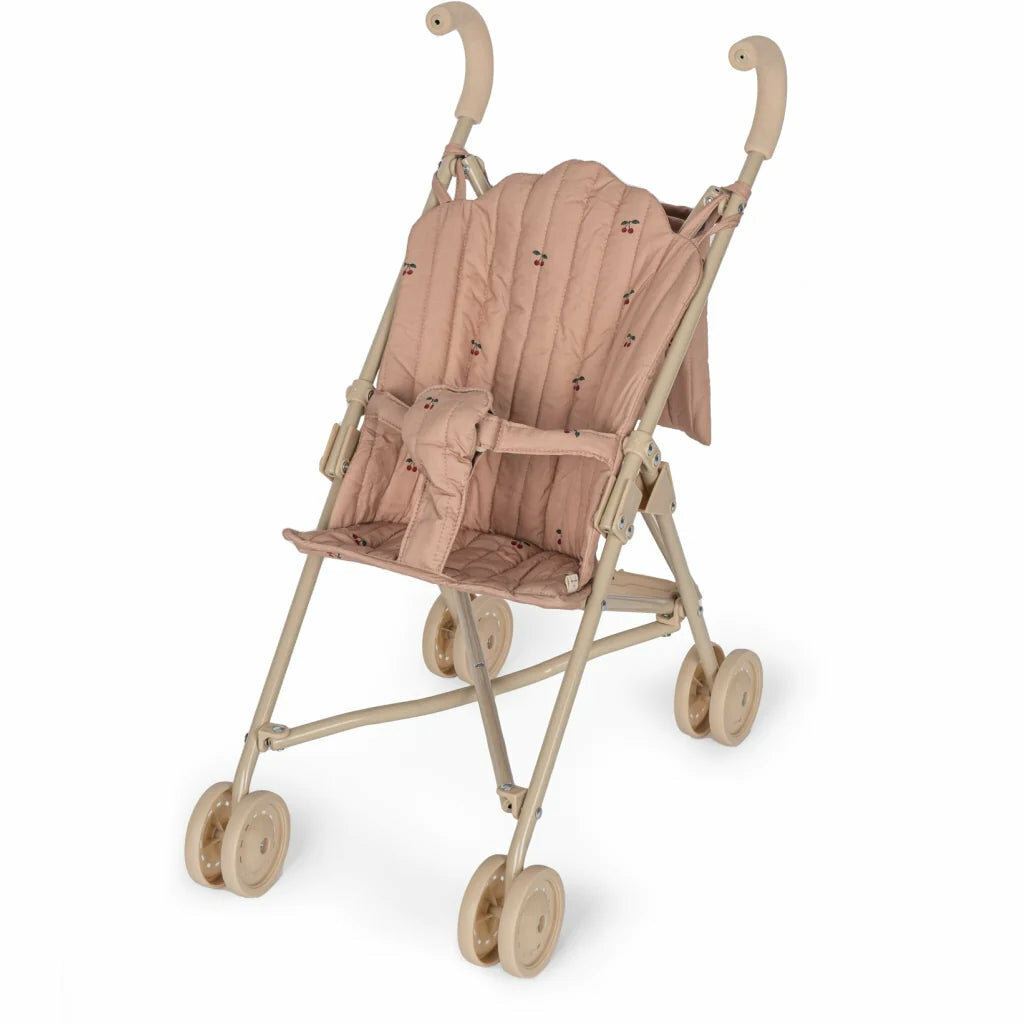 Аксессуар для кукол Konges Slojd - Коляска для кукол Cherry Blush, размер 56 x 27 x 46 см, цвет вишневый румянец. - Конгес Слёйд KS3902-CHER-BLUSH