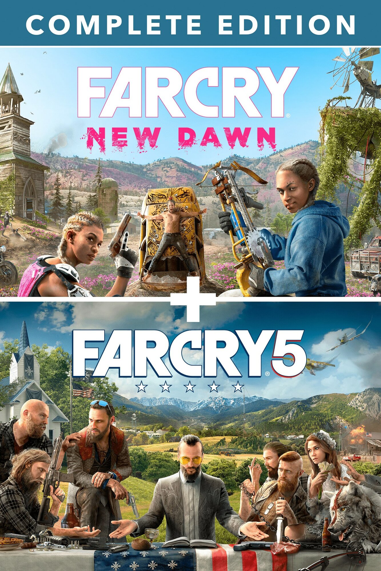 Far Cry® 5 + Far Cry® New Dawn Deluxe Edition Bundle — ключ активации Xbox / Microsoft Store · Xbox One, Xbox Series X|S · цифровой ключ · любой регион