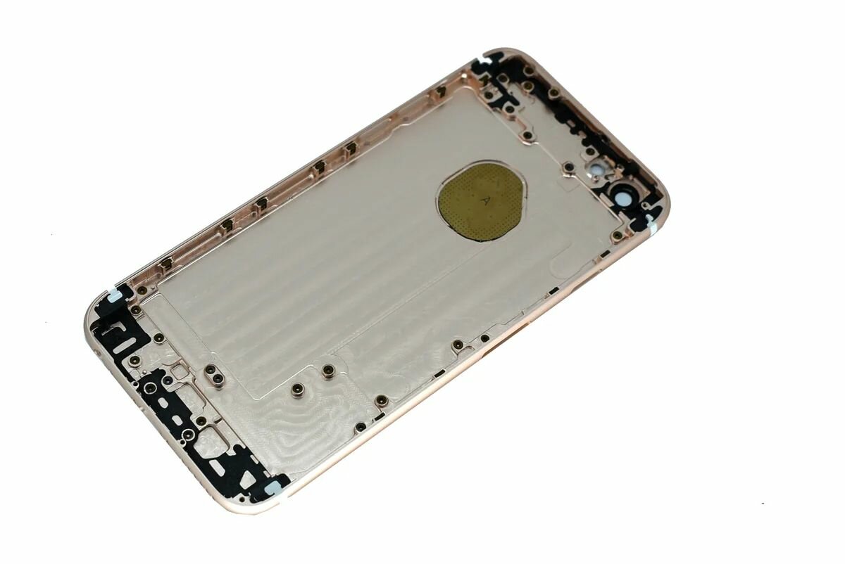 Часть корпуса для iPhone 6 Rose золотая с дизайном под iPhone 7