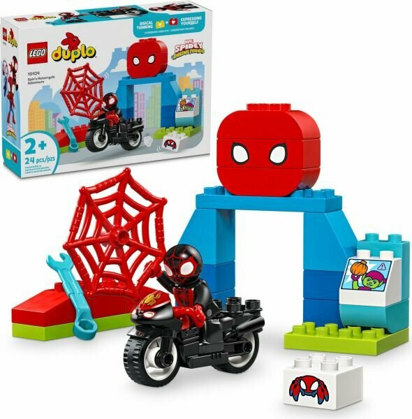 Lego 10424 Duplo Приключения Спина на мотоцикле