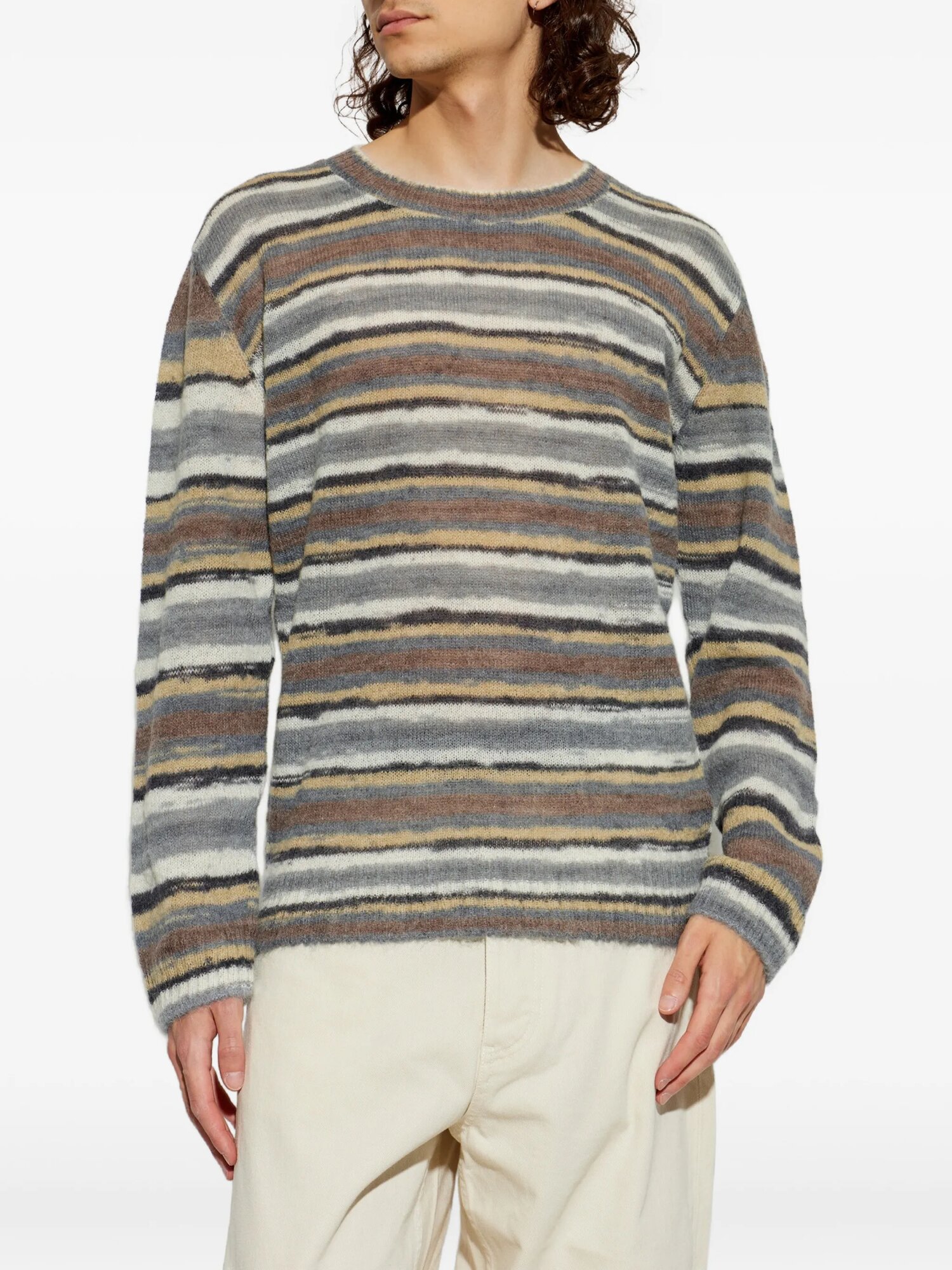 Свитер A.P.C. Striped sweater, размер S, , grey — фото 1