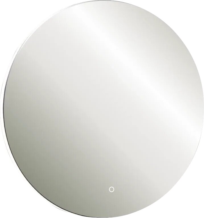 Зеркало круглое Silver Mirrors Плаза 77 со светодиодной подсветкой, 77 см, с сенсорным управлением, зеркало настенное в ванную, лофт
