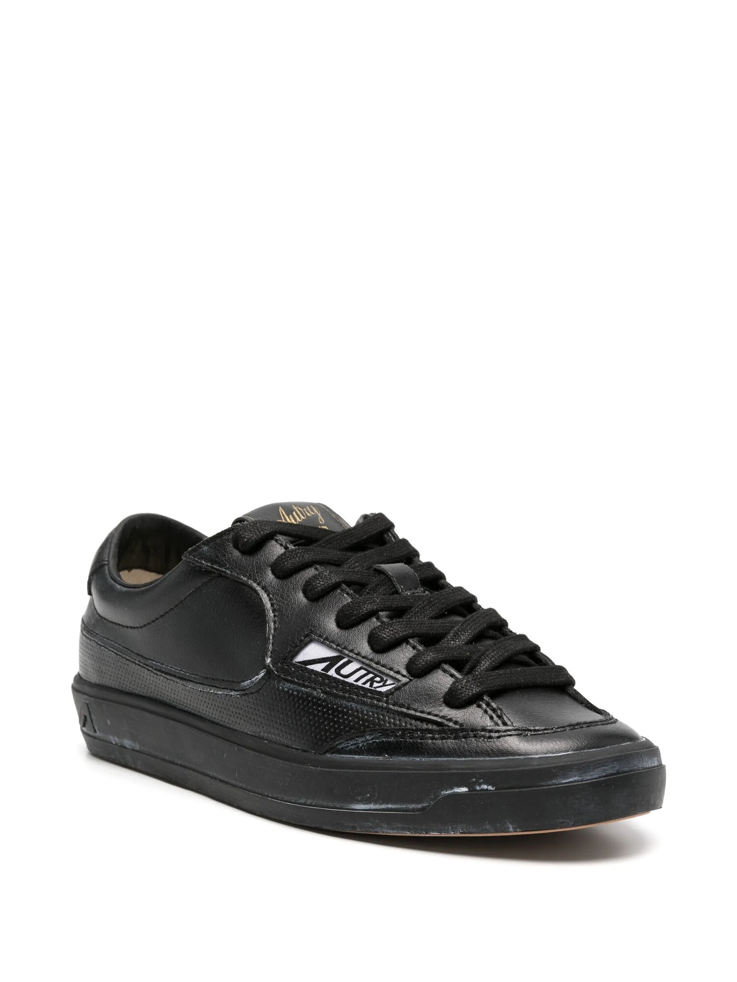 Кроссовки AUTRY Perforated-detail logo-patch sneakers, размер 38 — фото 1