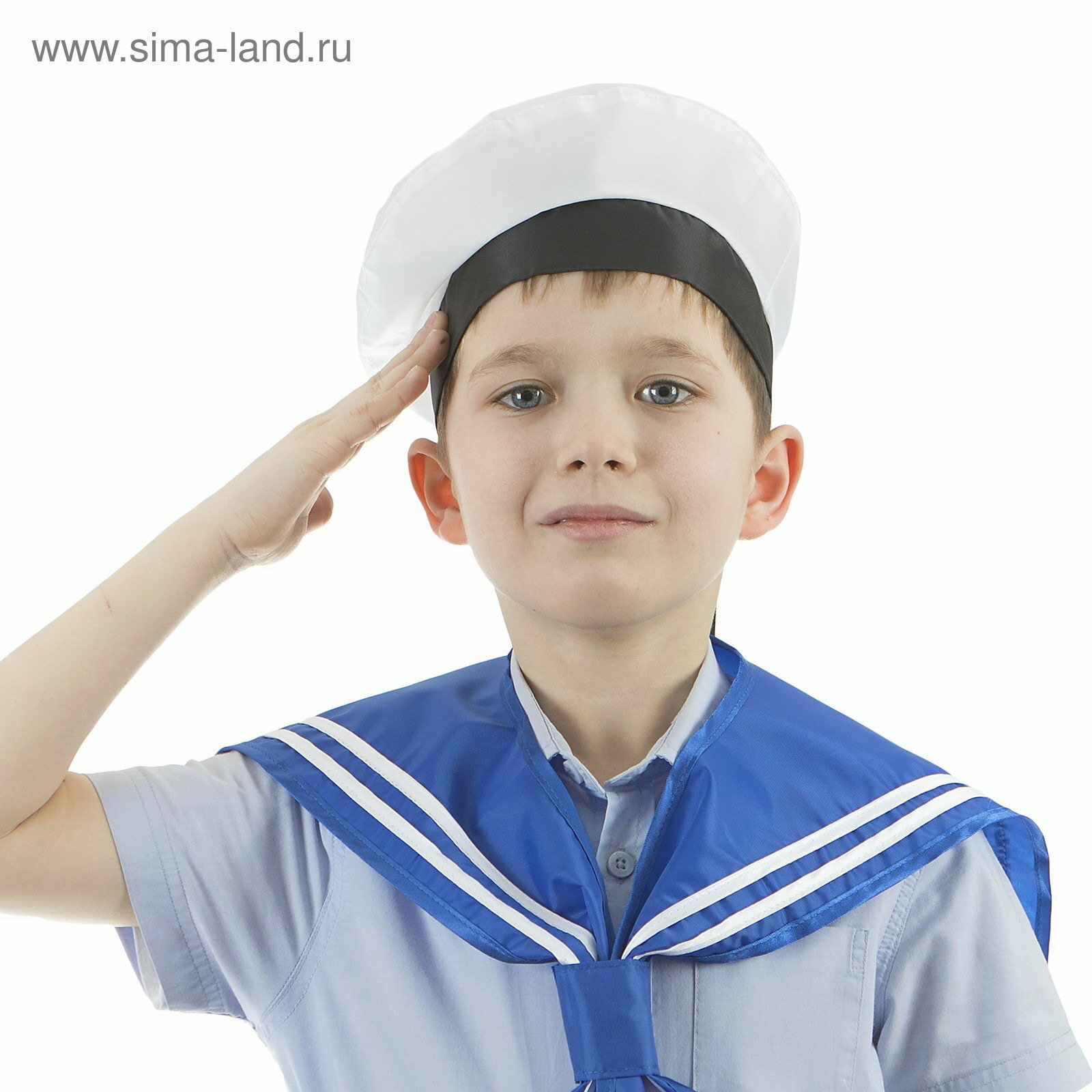 Бескозырка детская "Моряк", обхват головы 48-52 см, возраст: детский