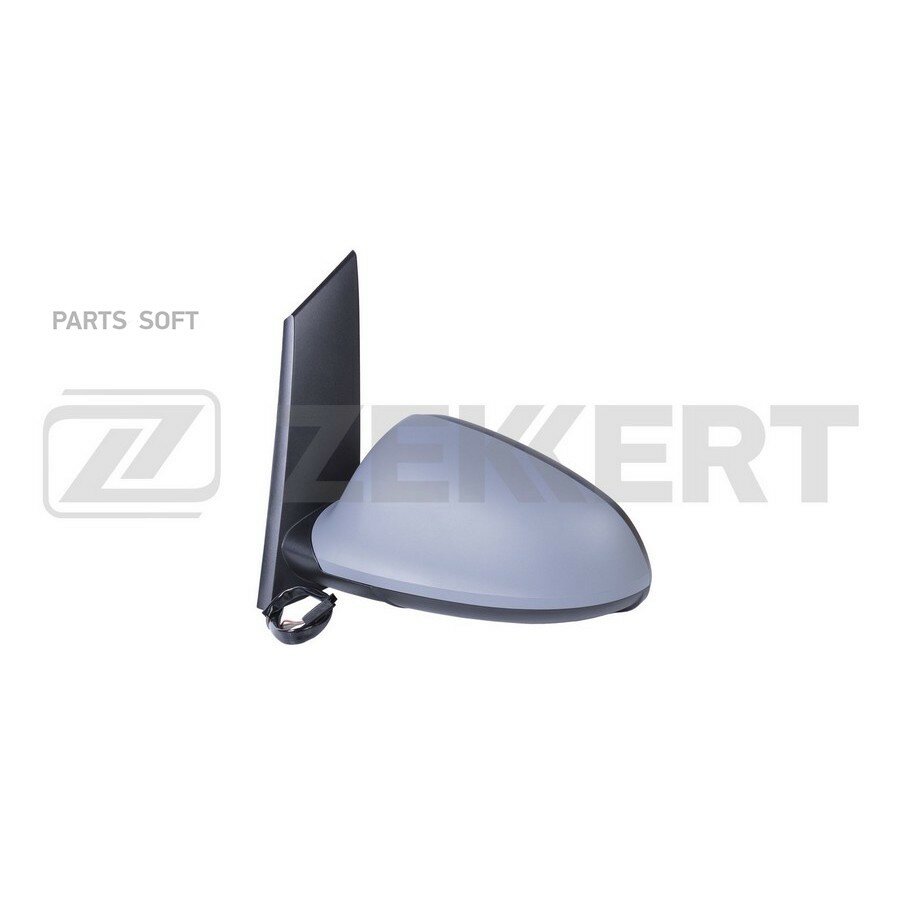 ZEKKERT SP-4257 Зеркало в сборе левое / грунтованное / асферическое / эл регул / с подогр Opel Astra J 09-