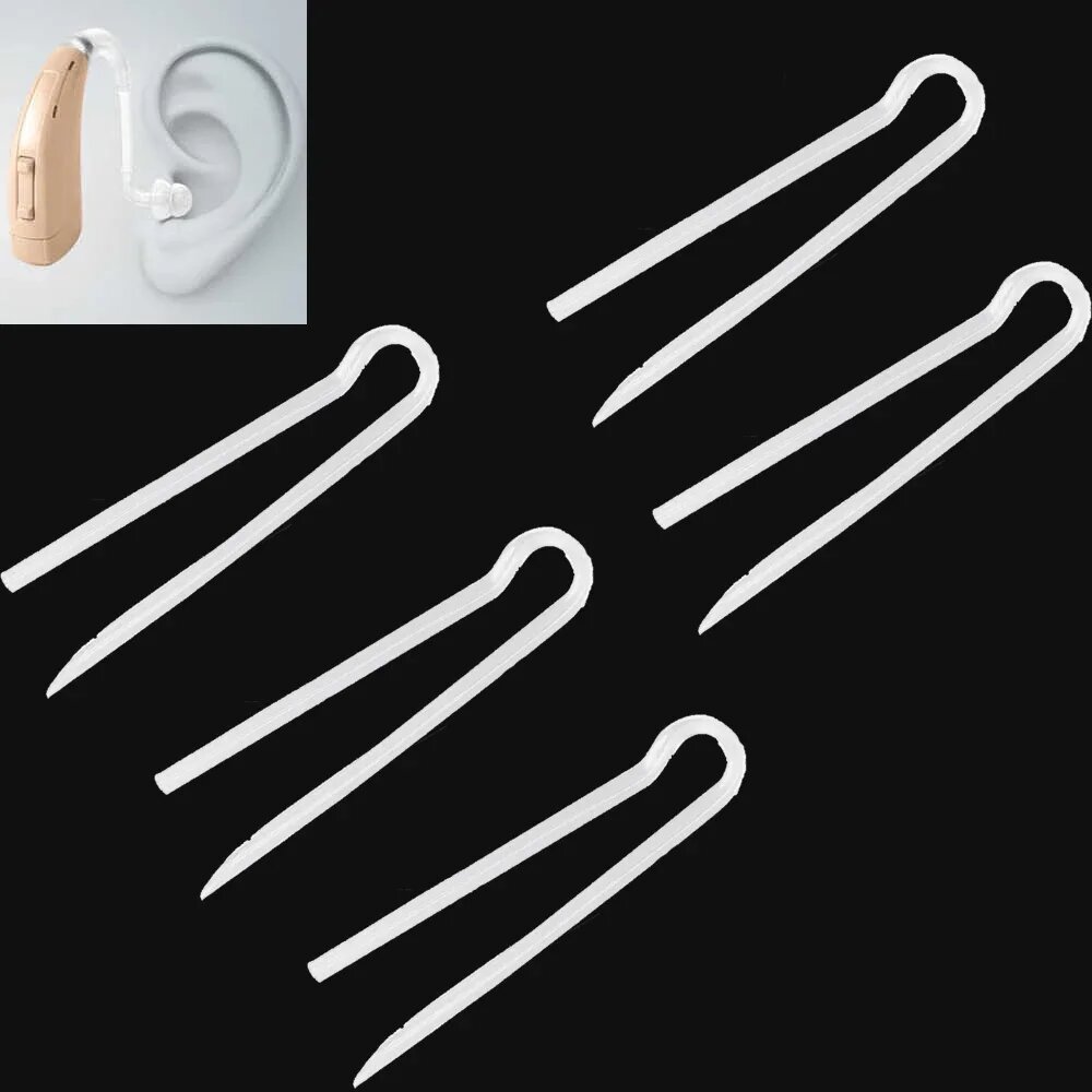 Комплекты гибких ПВХ-трубок для слуховых аппаратов R BTE 10PCS (3.1x2.0mm)