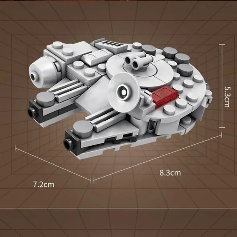 Конструктор Мини-космический истребитель Millennium Falcon, No Box