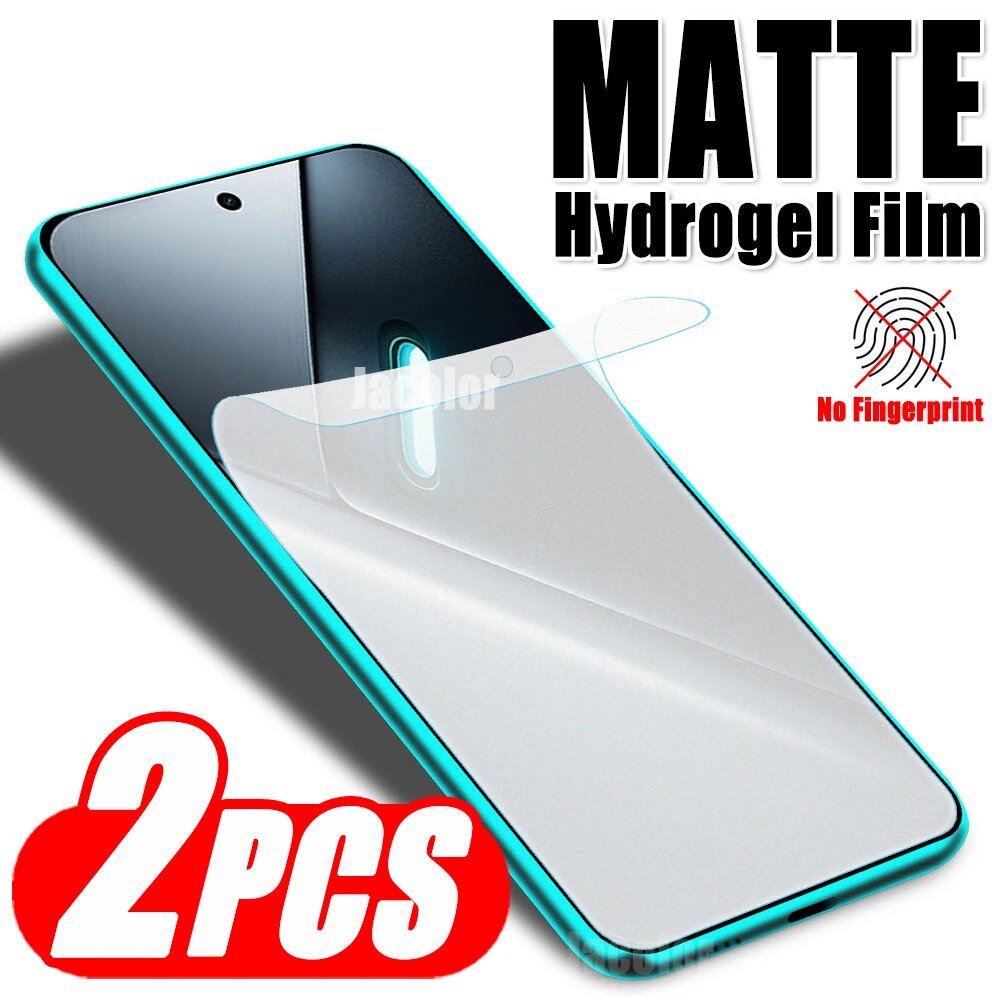 1-3 шт. матовая защитная гелевая пленка для Xiaomi Poco X8 Pro Max 5G X7 X6 X5 For Poco X7 Pro, 2PCS