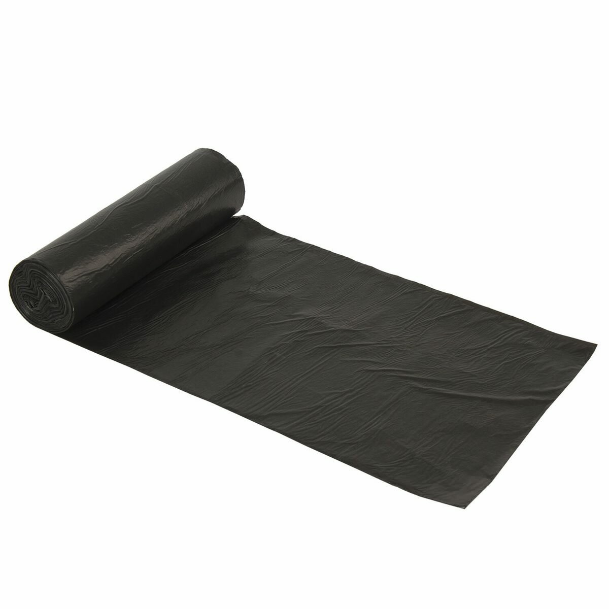 Пакеты для мусора 120л, Офисмаг (70x110см, 17мкм, черные) ПНД, 10шт. в рулоне (601388), 25 уп.