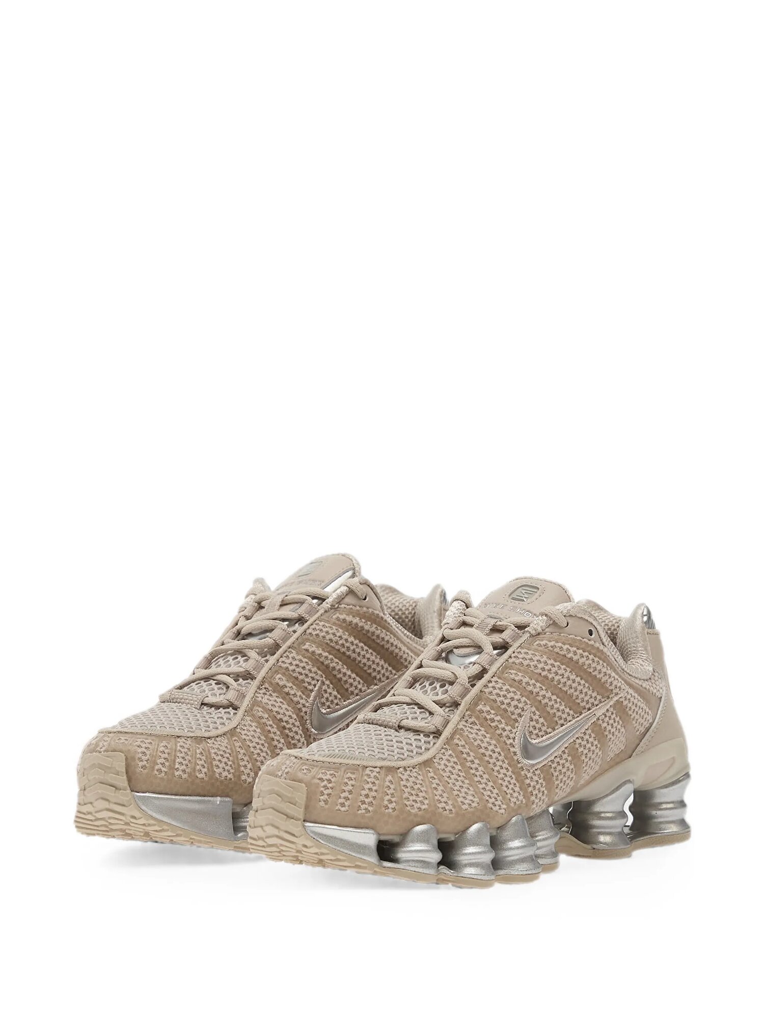 Кроссовки NIKE Shox TL, размер 11 US, коричневый — фото 1