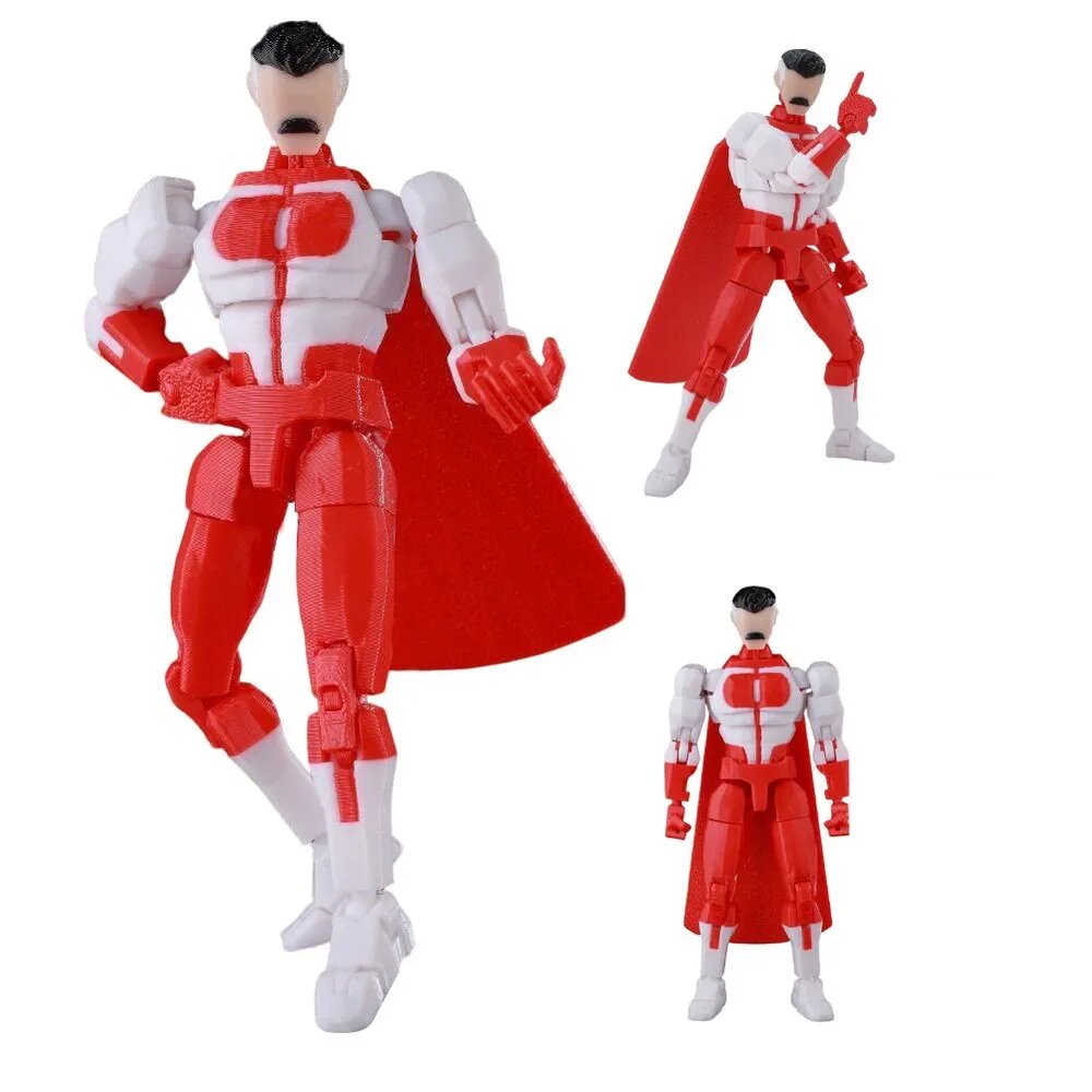 Фигурка Неуязвимый, Император Марк из Неуязвимого /Invincible Nolan Grayson figure Superman toys 13.5см 3D-печатный подвижный манекен 1 шт, игрушки, Настольные украшения