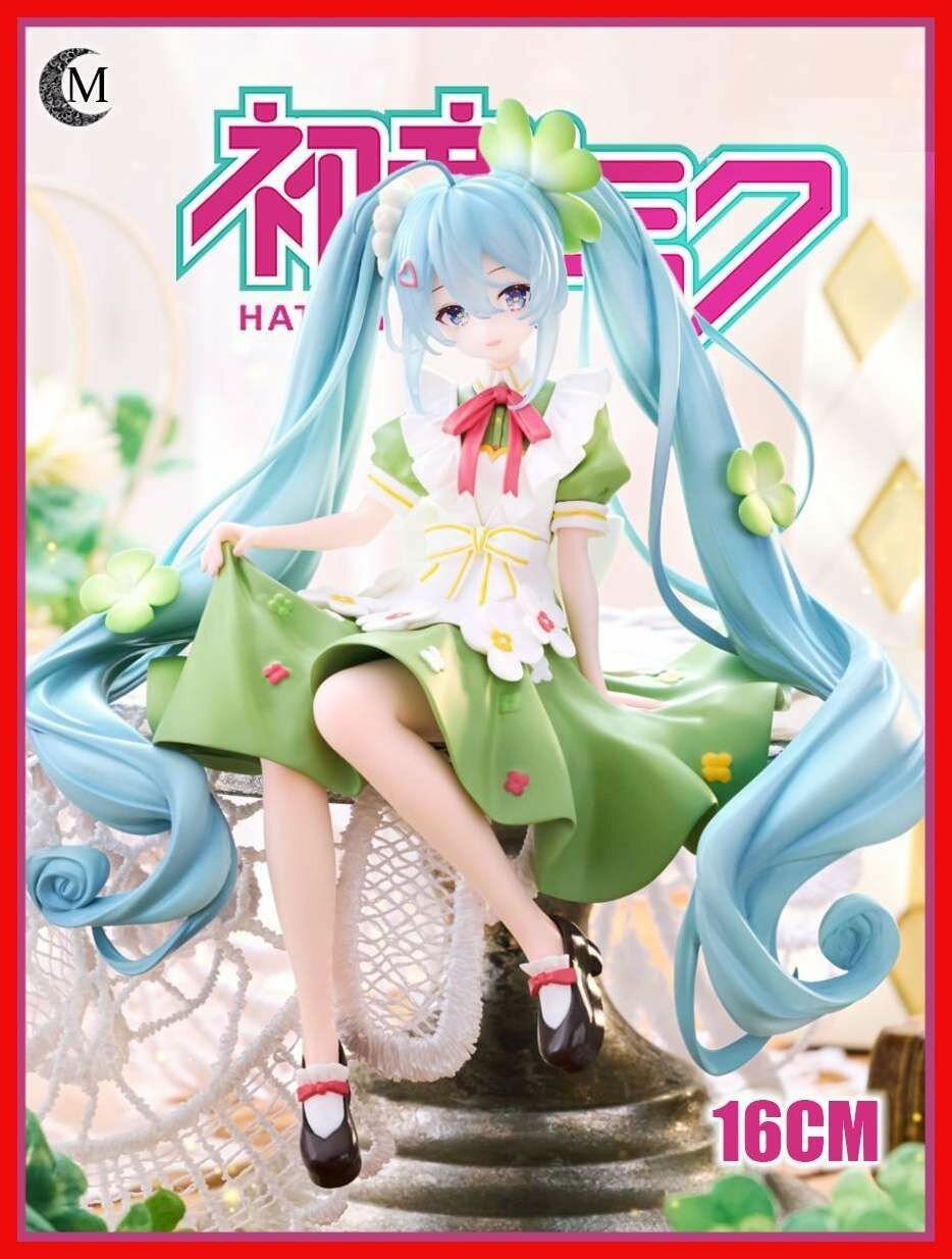 Фигурка Хатсуне Мику / Miku Hatsune Четырехлистный клевер (16cm, пакет)