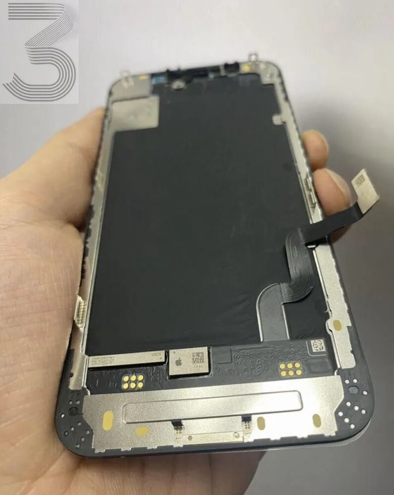 Дисплей для iPhone 12 Mini OEM 100% OR с переклеенным экраном черный для смартфона