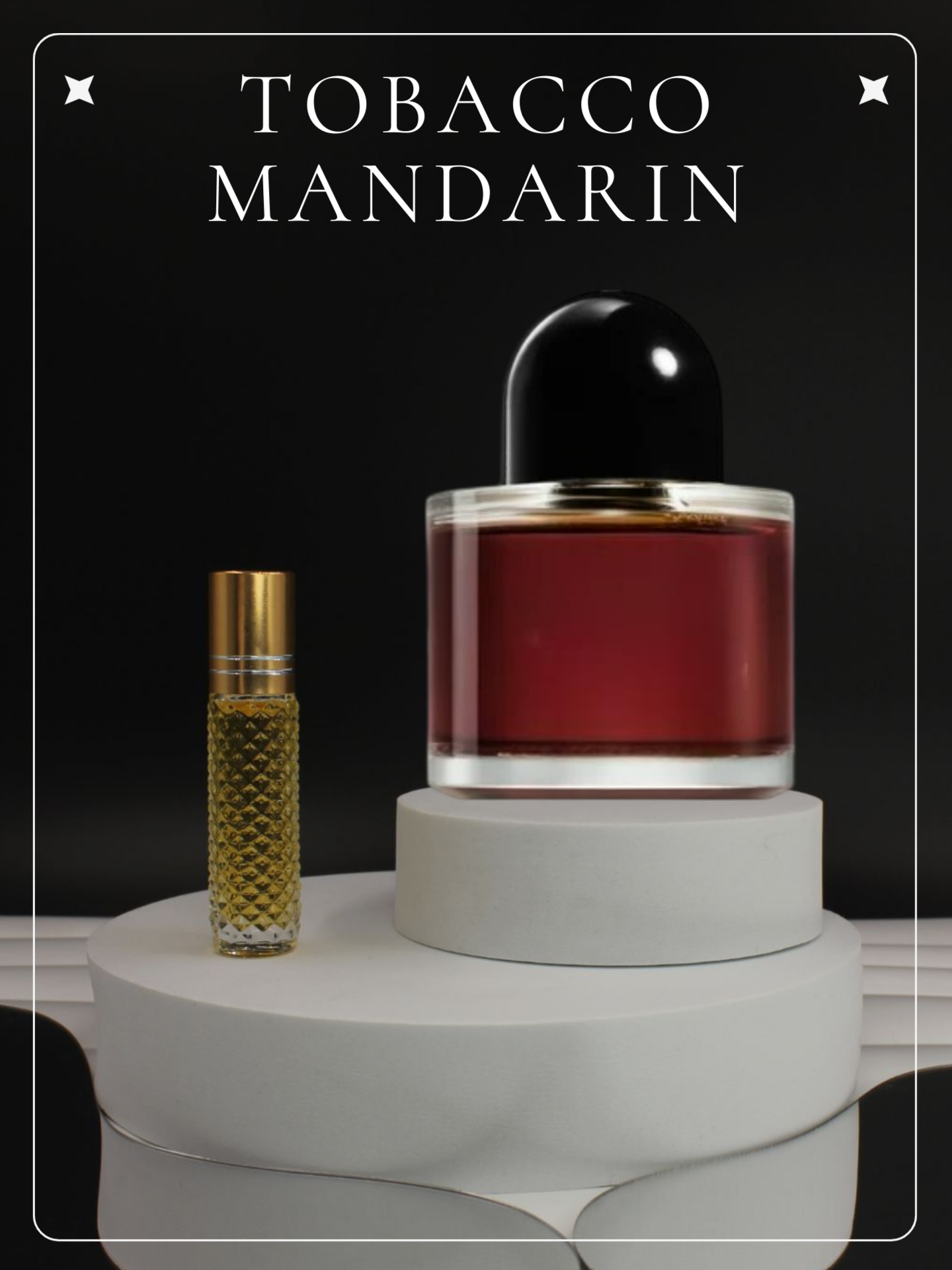 Perfum Secret; Духи масляные Tobacco Mandarin; Табак Мандарин; роликовый флакон 8 мл