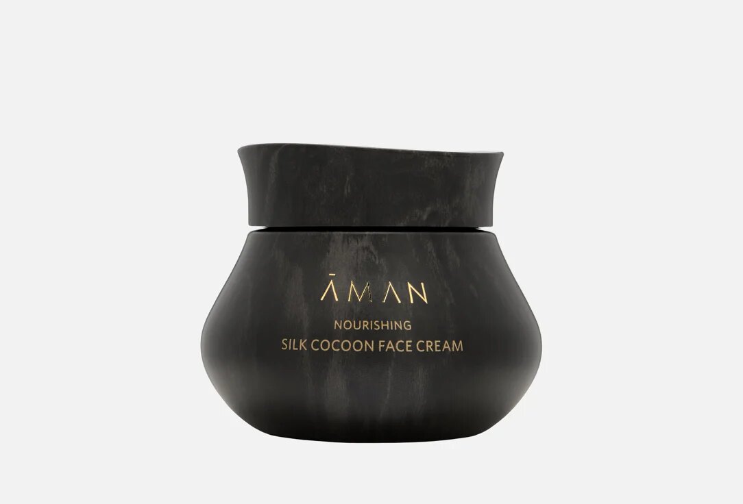 AMAN Nourishing silk cocoon face cream Питательный крем для лица 46 г