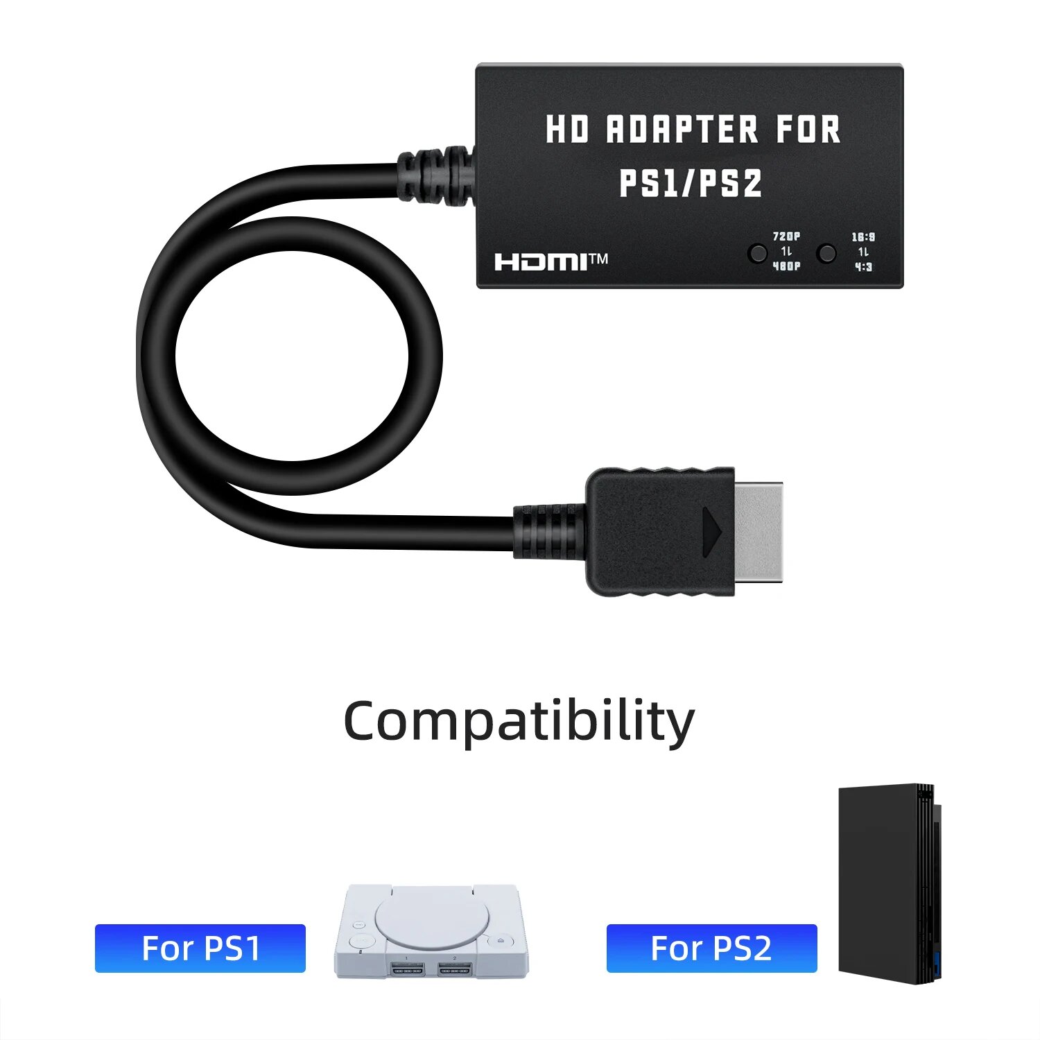 GAM3GEAR G HDMI Адаптер для PS1/PS2 — фото 1