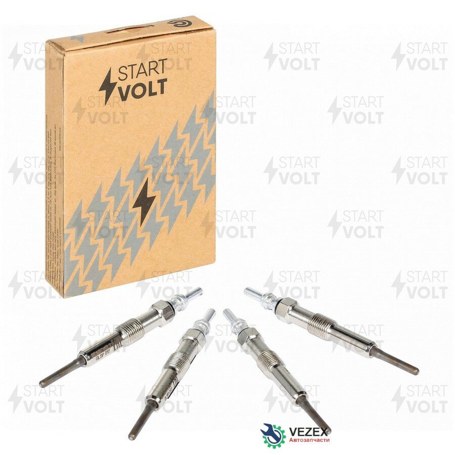 STARTVOLT GLSP508 Свечи накаливания (кмпл. 4шт) для а м Renault Duster (10-) 1.5dCi (GLSP 508)