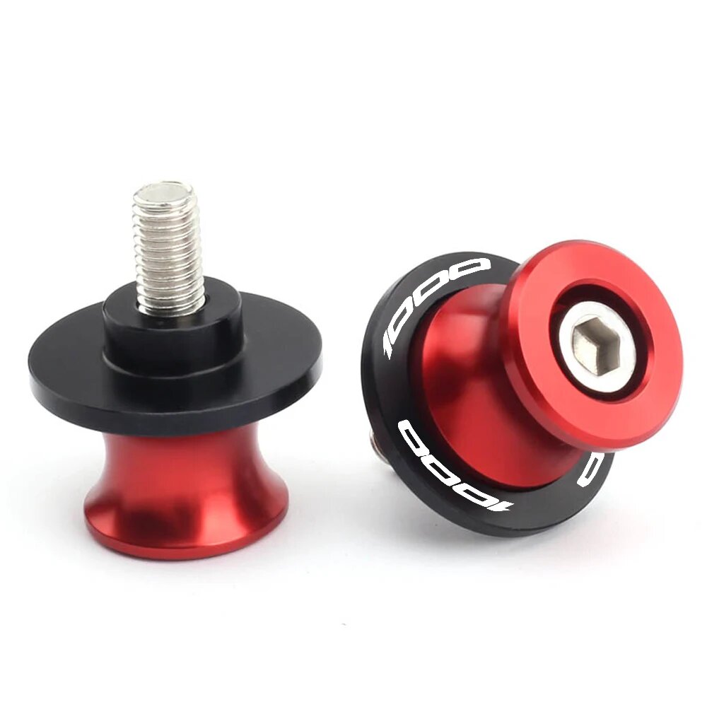 8/10MM For Kawasaki Z1000 Swingarm Ninja 1000 Versys 1000 z 1000 Accessories Motorcycle Stand Screws Spools Slider