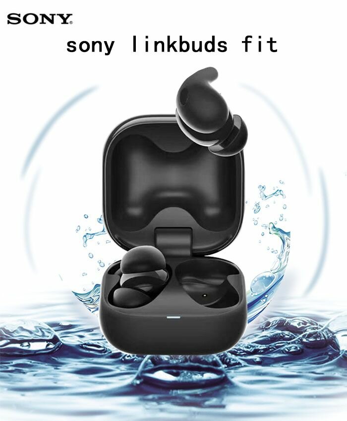 Sony Наушники беспроводные Sony LinkBuds fit, Bluetooth, USB Type-C, черный