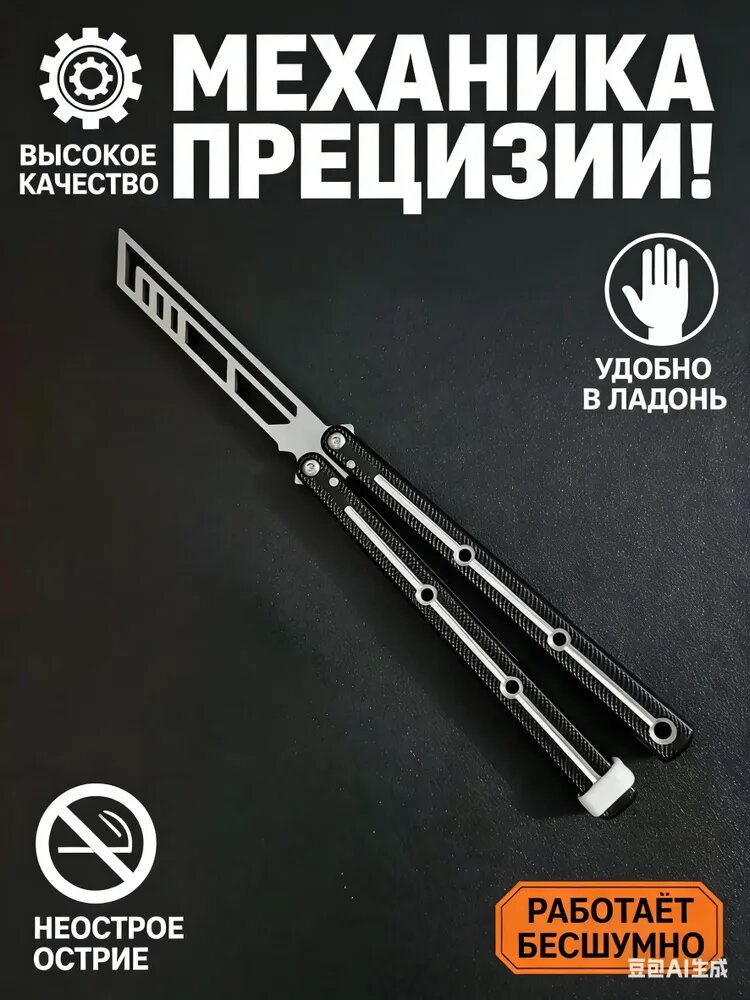 Игрушечное оружие, нож-бабочка