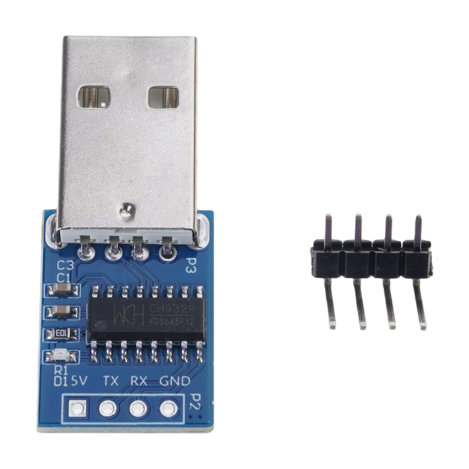 Высокоскоростной модуль преобразователя CH9329 UART-USB для