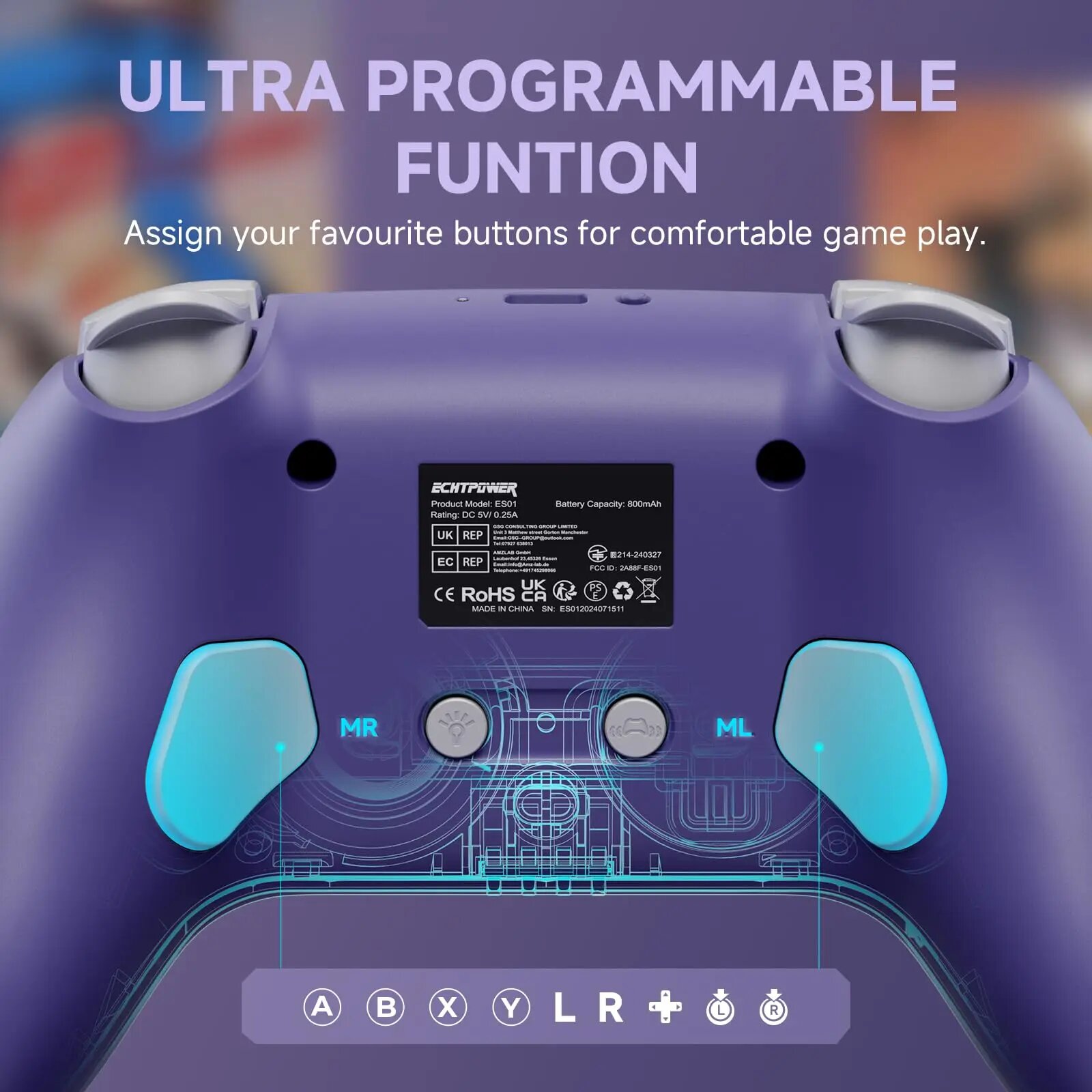 ECHTPower Wireless Pro геймпад для Nintendo Switch — фото 1