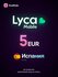 Пополнение Lyca Mobile Испания 5 евро (EUR) | мобильная связь, прямое зачисление...