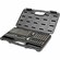 Набор бит TORX, HEX, SPLINE JTC с адаптерами 3/8 1/2 в кейсе 40 предметов /1/10-...