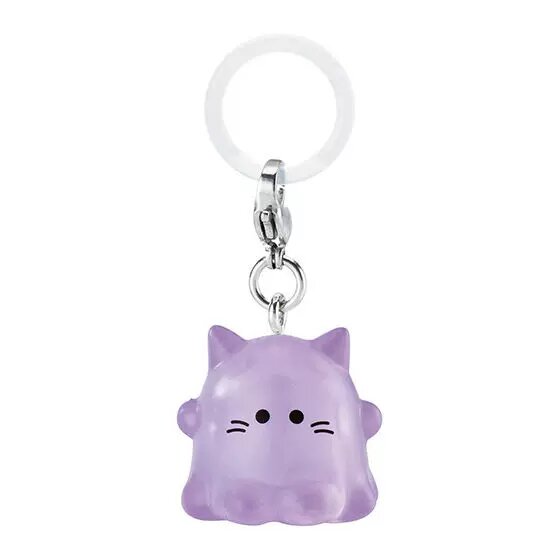 BANDAI Yuyu Family Gashapon Большой глаза Кот Ожерелье Коллекционная Мини-Фигурка - Одна Штука